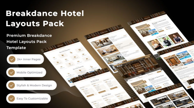 Breakdance Hotel Layouts Pack