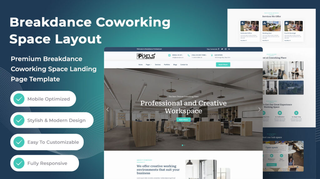 Breakdance Coworking Space Layout